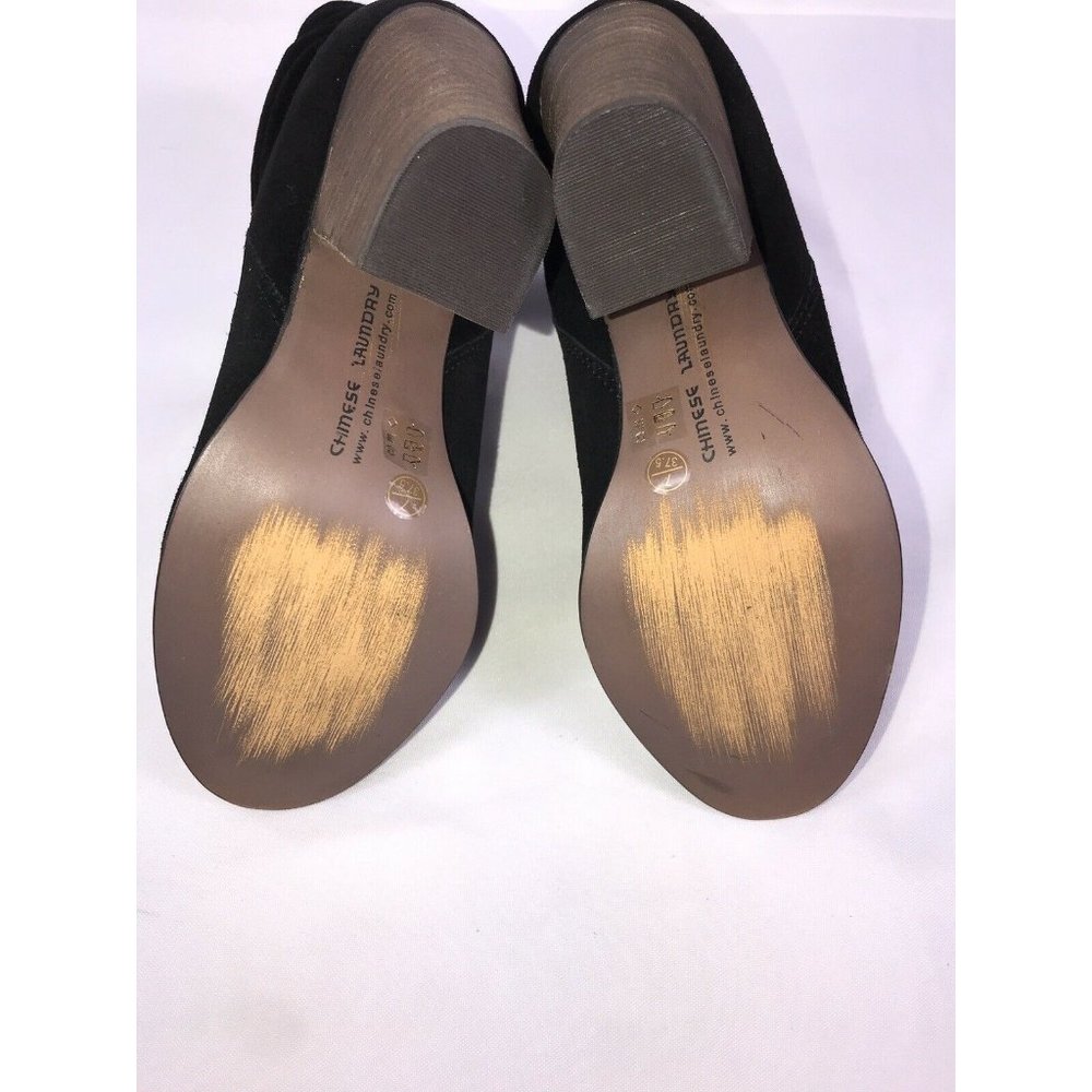 Chinese Laundry | Shoes | Chinese Laundry Suede Chunky Heel Ankle Heel ...